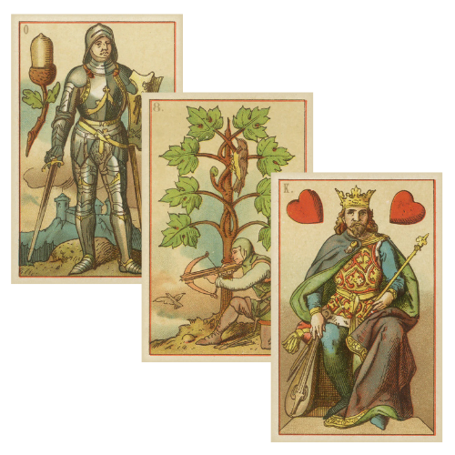 Medieval Fortune Telling Cards - Nova Arka